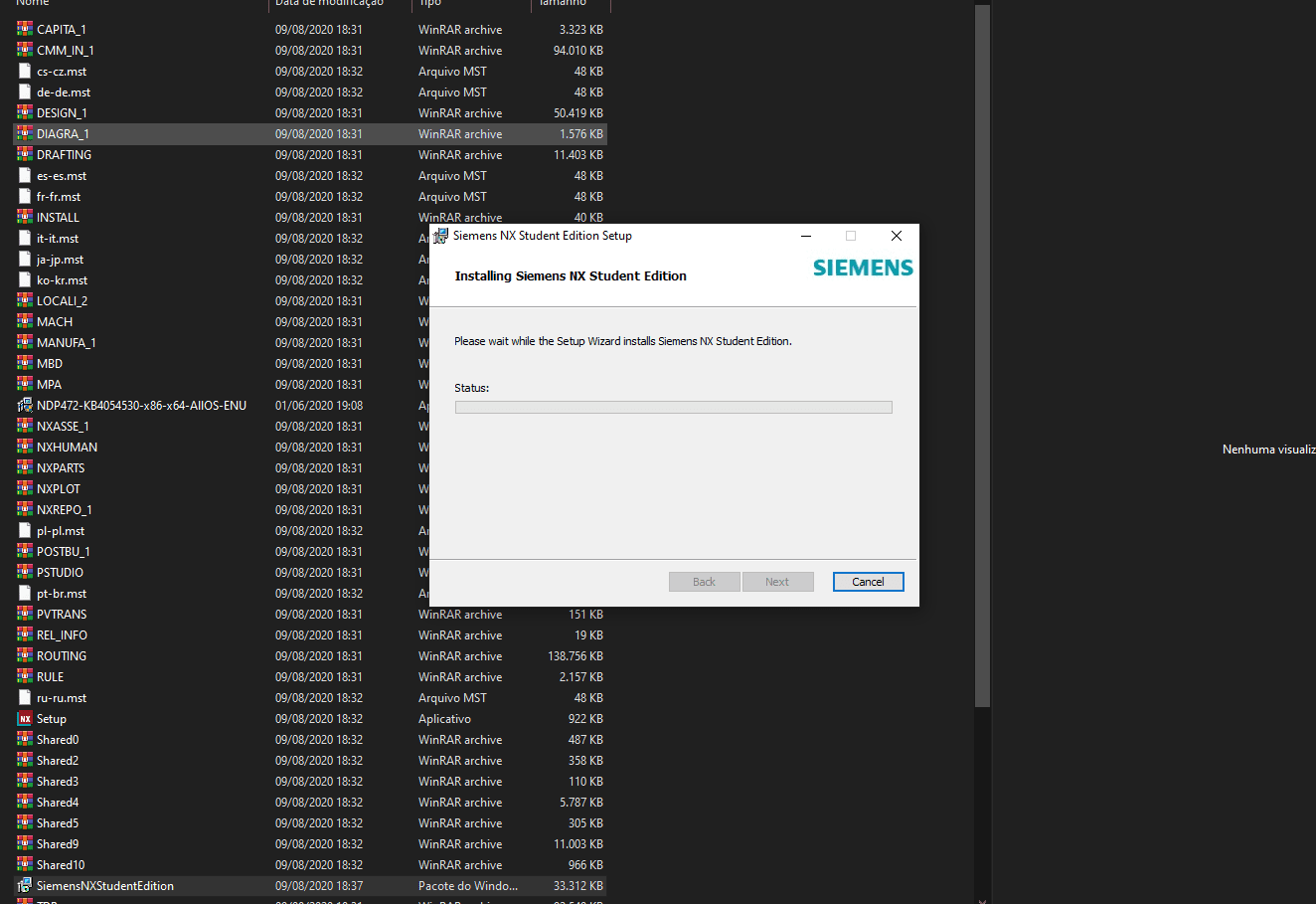 Download da versão estudantil do NX Siemens - Tecnologia 3D Cursos